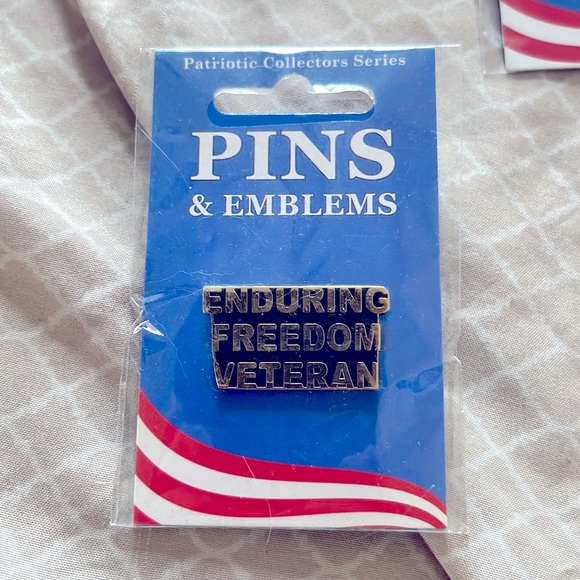 Accessories | Enduring Freedom Veteran Pin | Poshmark